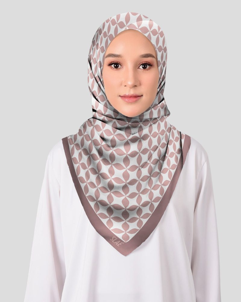 LAIRA Cotton Voile Square | Brown – My Store